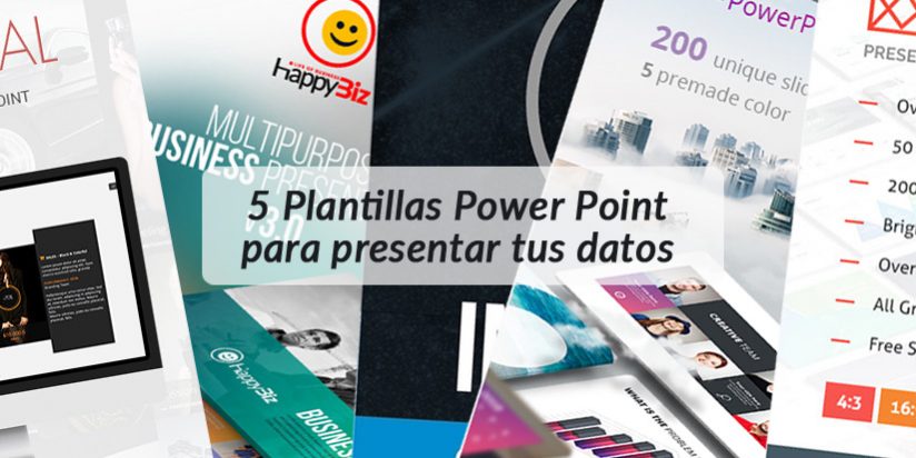 5 Plantillas Power Point para presentar tus datos analíticos